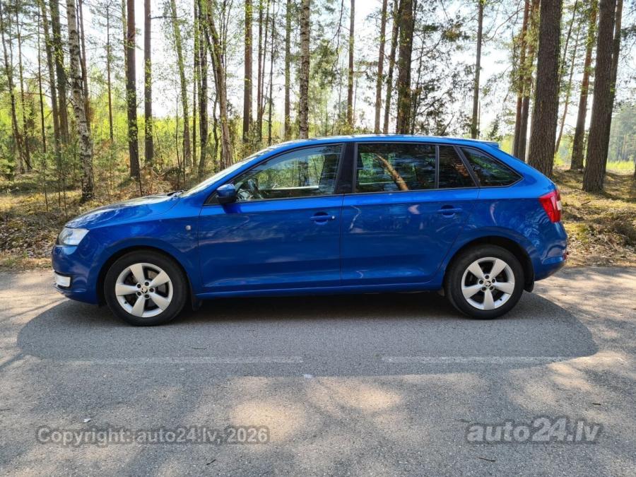 Синий Шкода Рапид 2014 в Таллин, объемом двигателя 1.60 л и пробегом 253 тыс. км за 5200 €, фото 1 на AUTOMOTO.COM.LV