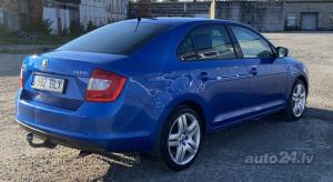 Blue Skoda Rapid 2014 in Rakvere, with an engine capacity of 1.20 L and mileage of 190 thousand km for 4500 €, photo 4 on AUTOMOTO.COM.LV