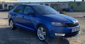 Blue Skoda Rapid 2014 in Rakvere, with an engine capacity of 1.20 L and mileage of 190 thousand km for 4500 €, photo 5 on AUTOMOTO.COM.LV