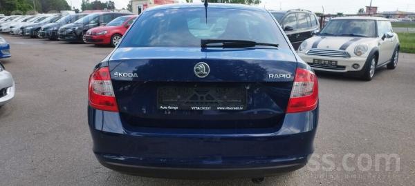 Zils Skoda Rapid 2014 Rīga, ar dzinēja tilpumu 1.60 L un nobraukumu 0 tūkst. km par 4950 €, foto 6 vietnē AUTOMOTO.COM.LV