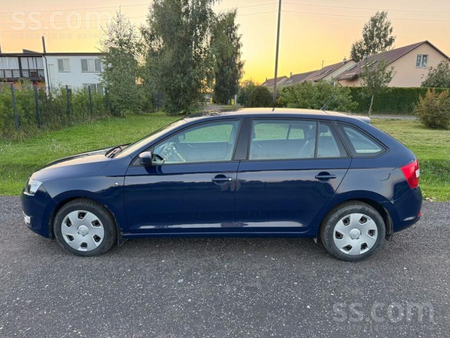 Zils Skoda Rapid 2014 Ogre, ar dzinēja tilpumu 1.20 L un nobraukumu 126 tūkst. km par 5500 €, foto 4 vietnē AUTOMOTO.COM.LV