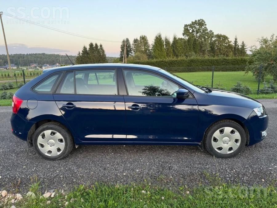 Zils Skoda Rapid 2014 Ogre, ar dzinēja tilpumu 1.20 L un nobraukumu 126 tūkst. km par 5500 €, foto 7 vietnē AUTOMOTO.COM.LV