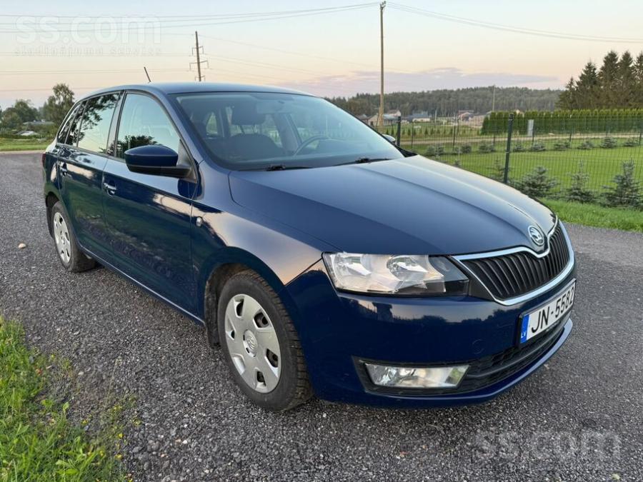 Zils Skoda Rapid 2014 Ogre, ar dzinēja tilpumu 1.20 L un nobraukumu 126 tūkst. km par 5500 €, foto 8 vietnē AUTOMOTO.COM.LV