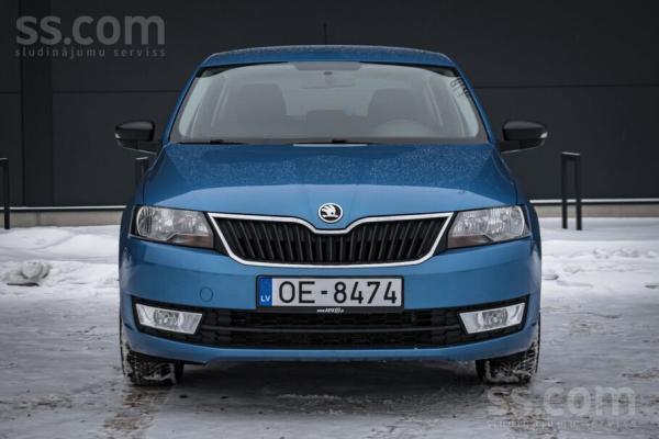 Zils Skoda Rapid 2015 Rīga, ar dzinēja tilpumu 1.40 L un nobraukumu 0 tūkst. km par 6490 €, foto 2 vietnē AUTOMOTO.COM.LV