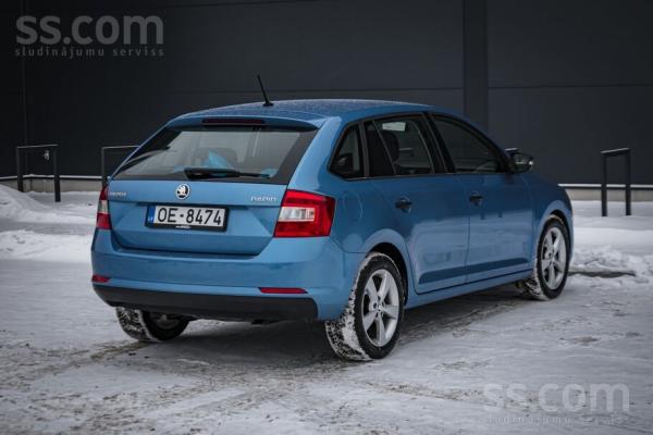 Zils Skoda Rapid 2015 Rīga, ar dzinēja tilpumu 1.40 L un nobraukumu 0 tūkst. km par 6490 €, foto 4 vietnē AUTOMOTO.COM.LV