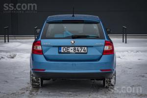 Blue Skoda Rapid 2015 in Riga, with an engine capacity of 1.40 L and mileage of 0 thousand km for 6490 €, photo 5 on AUTOMOTO.COM.LV