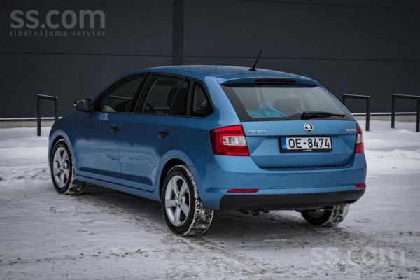 Zils Skoda Rapid 2015 Rīga, ar dzinēja tilpumu 1.40 L un nobraukumu 0 tūkst. km par 6490 €, foto 6 vietnē AUTOMOTO.COM.LV