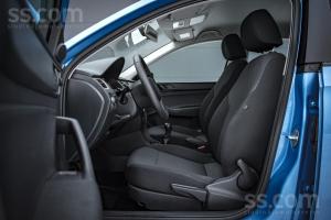 Blue Skoda Rapid 2015 in Riga, with an engine capacity of 1.40 L and mileage of 0 thousand km for 6490 €, photo 9 on AUTOMOTO.COM.LV