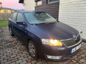 Zils Skoda Rapid 2015 Tallina, ar dzinēja tilpumu 1.20 L un nobraukumu 46 tūkst. km par 5900 €, foto 2 vietnē AUTOMOTO.COM.LV