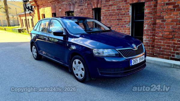 Blue Skoda Rapid 2015 in Tallinn, with an engine capacity of 1.20 L and mileage of 149 thousand km for 3990 €, photo 2 on AUTOMOTO.COM.LV