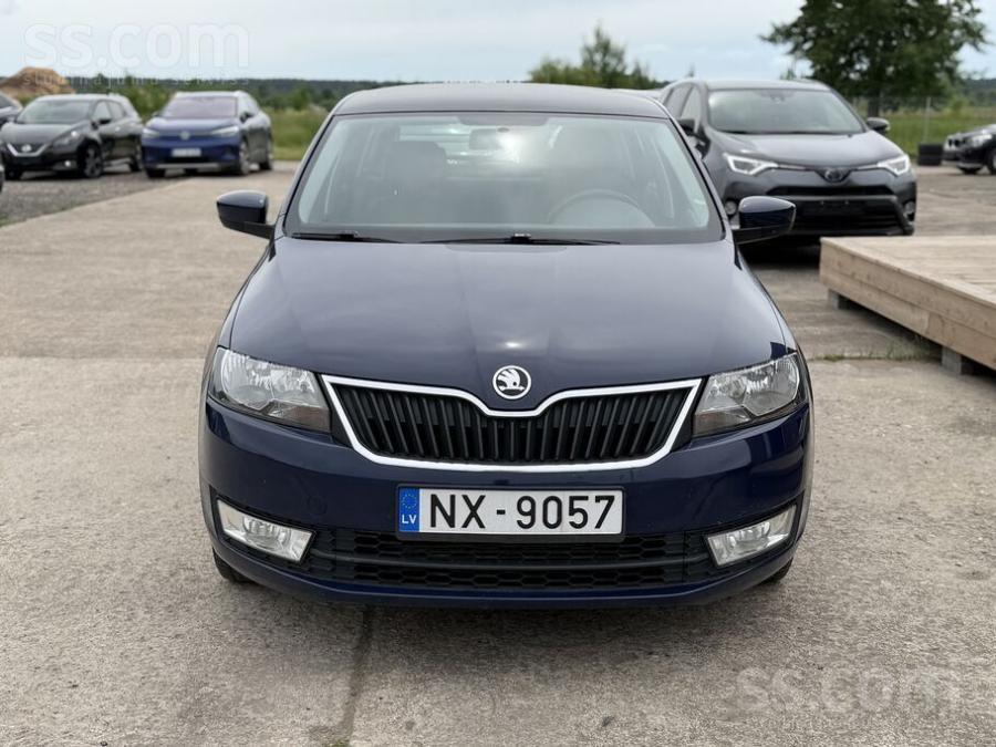 Zils Skoda Rapid 2015 Rīga, ar dzinēja tilpumu 1.60 L un nobraukumu 187 tūkst. km par 5990 €, foto 3 vietnē AUTOMOTO.COM.LV