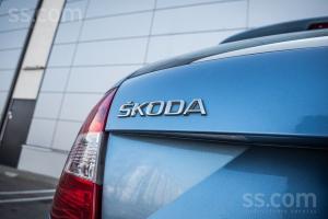 Blue Skoda Rapid 2015 in Riga, with an engine capacity of 1.40 L and mileage of 264 thousand km for 6490 €, photo 8 on AUTOMOTO.COM.LV