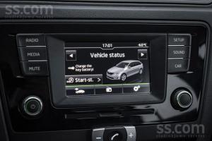 Blue Skoda Rapid 2015 in Riga, with an engine capacity of 1.40 L and mileage of 264 thousand km for 6490 €, photo 24 on AUTOMOTO.COM.LV