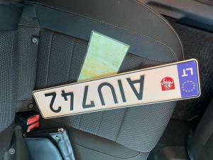 Blue Skoda Rapid 2015 in Birzai, with an engine capacity of 1.60 L and mileage of 147 thousand km for 4990 €, photo 12 on AUTOMOTO.COM.LV