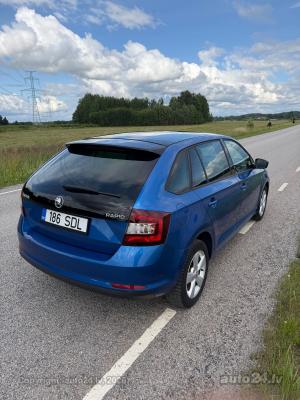 Синий Шкода Рапид 2015 в Тарту, объемом двигателя 1.20 л и пробегом 135 тыс. км за 5995 €, фото 7 на AUTOMOTO.COM.LV