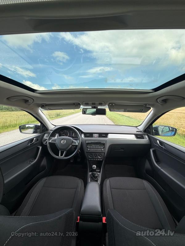 Blue Skoda Rapid 2015 in Tartu, with an engine capacity of 1.20 L and mileage of 135 thousand km for 5995 €, photo 7 on AUTOMOTO.COM.LV