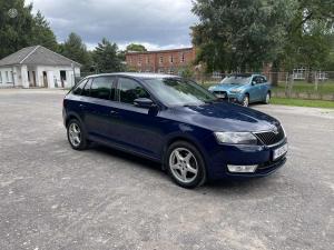Zils Skoda Rapid 2015 Viļņa, ar dzinēja tilpumu 1.60 L un nobraukumu 148 tūkst. km par 4999 €, foto  vietnē AUTOMOTO.COM.LV