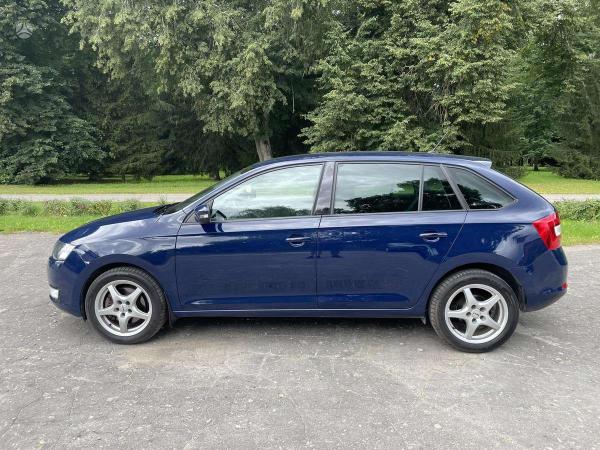 Zils Skoda Rapid 2015 Viļņa, ar dzinēja tilpumu 1.60 L un nobraukumu 148 tūkst. km par 4999 €, foto 5 vietnē AUTOMOTO.COM.LV
