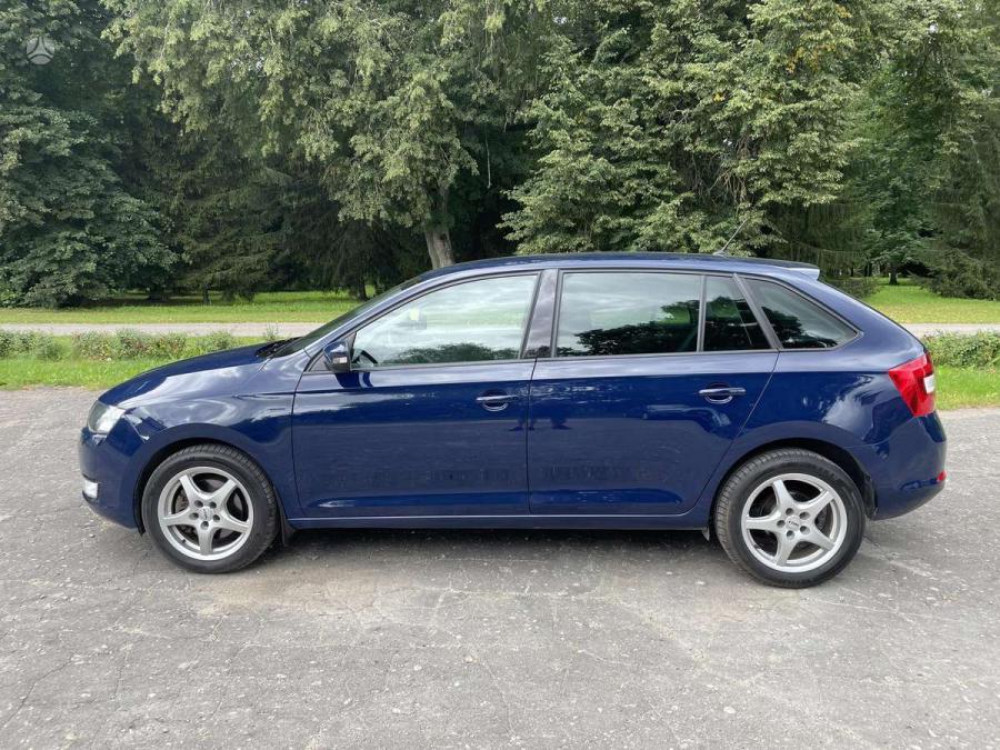 Zils Skoda Rapid 2015 Viļņa, ar dzinēja tilpumu 1.60 L un nobraukumu 148 tūkst. km par 4999 €, foto 6 vietnē AUTOMOTO.COM.LV