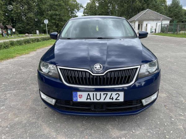Zils Skoda Rapid 2015 Viļņa, ar dzinēja tilpumu 1.60 L un nobraukumu 148 tūkst. km par 4999 €, foto 6 vietnē AUTOMOTO.COM.LV