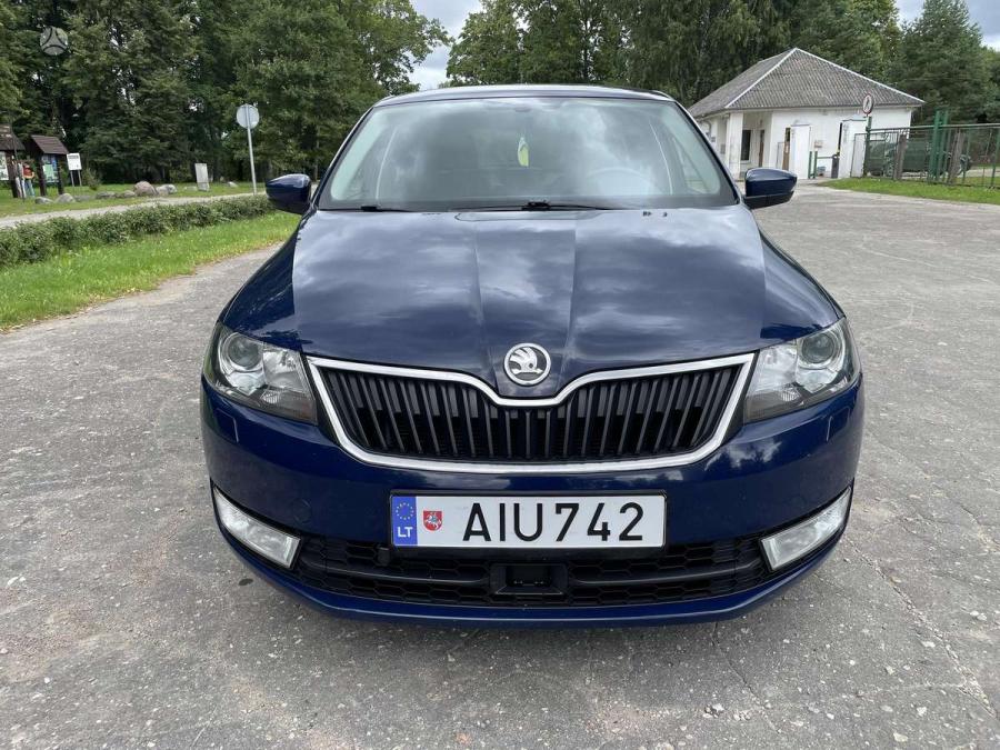 Zils Skoda Rapid 2015 Viļņa, ar dzinēja tilpumu 1.60 L un nobraukumu 148 tūkst. km par 4999 €, foto 7 vietnē AUTOMOTO.COM.LV