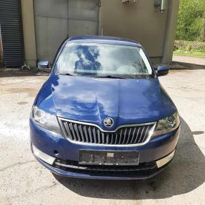 Blue Skoda Rapid 2015 in Kedainiai, with an engine capacity of 1.20 L and mileage of 186 thousand km for 2299 €, photo  on AUTOMOTO.COM.LV
