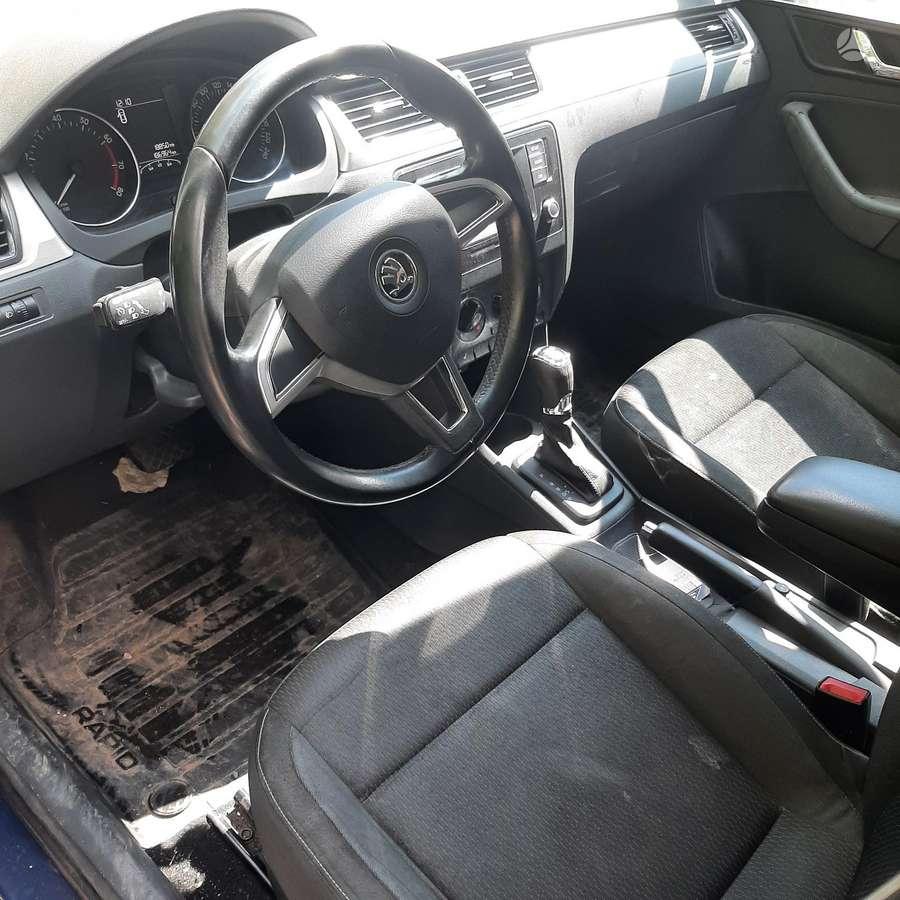 Zils Skoda Rapid 2015 Kėdainiai, ar dzinēja tilpumu 1.20 L un nobraukumu 186 tūkst. km par 2299 €, foto 7 vietnē AUTOMOTO.COM.LV