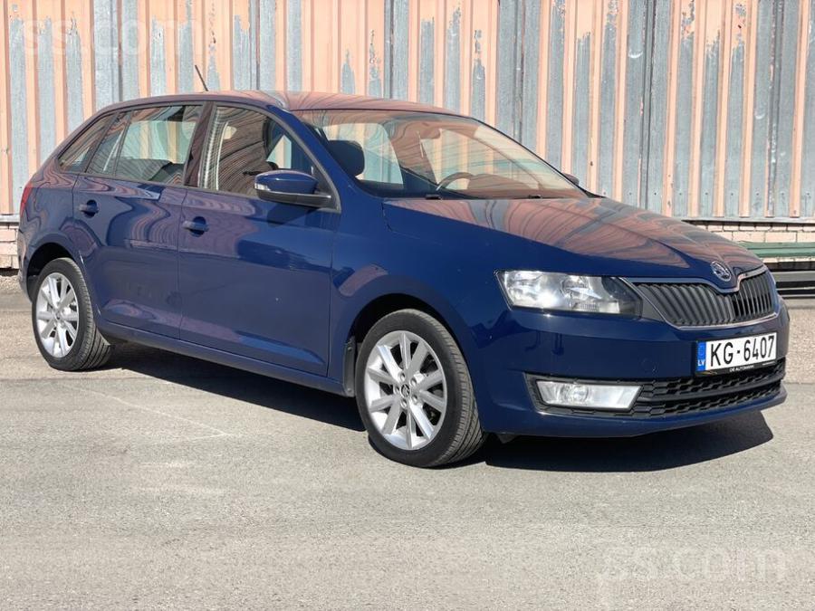 Zils Skoda Rapid 2016 Rīga, ar dzinēja tilpumu 1.20 L un nobraukumu 302 tūkst. km par 4500 €, foto 3 vietnē AUTOMOTO.COM.LV