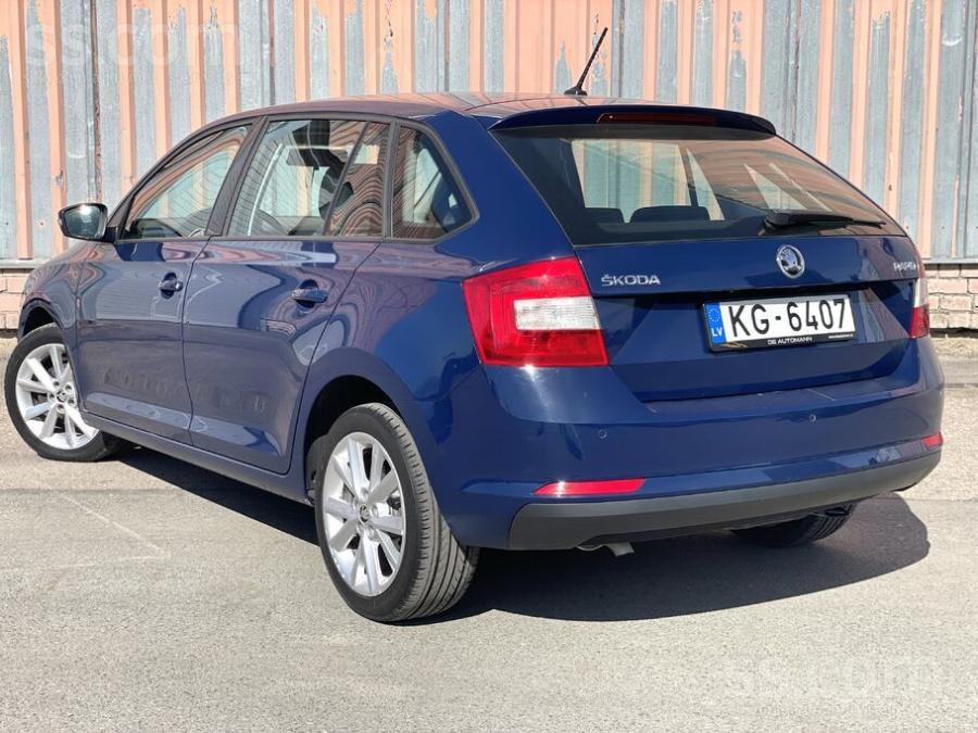 Zils Skoda Rapid 2016 Rīga, ar dzinēja tilpumu 1.20 L un nobraukumu 302 tūkst. km par 4500 €, foto 6 vietnē AUTOMOTO.COM.LV