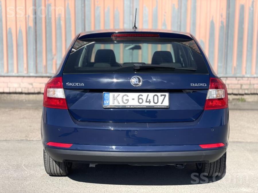 Zils Skoda Rapid 2016 Rīga, ar dzinēja tilpumu 1.20 L un nobraukumu 302 tūkst. km par 4500 €, foto 7 vietnē AUTOMOTO.COM.LV