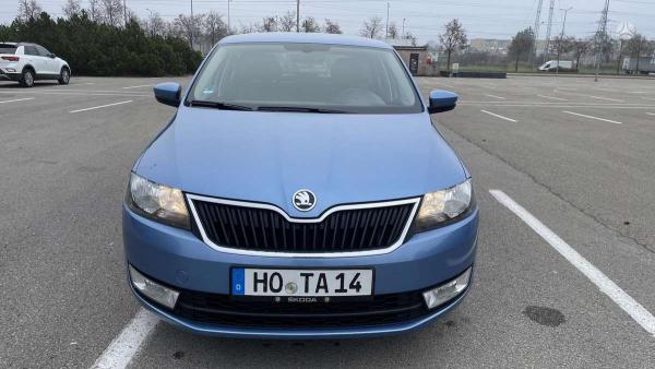 Blue Skoda Rapid 2016 in Siauliai, with an engine capacity of 1.42 L and mileage of 165 thousand km for 5950 €, photo 3 on AUTOMOTO.COM.LV