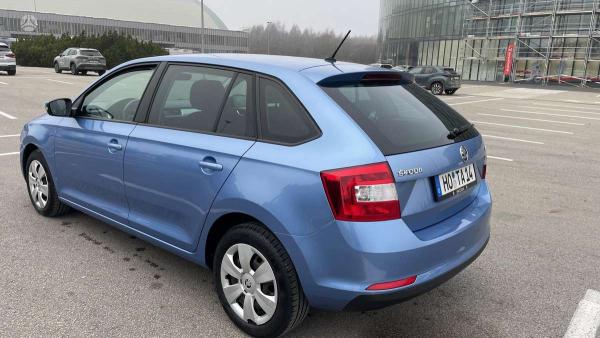 Синий Шкода Рапид 2016 в Шяуляй, объемом двигателя 1.42 л и пробегом 165 тыс. км за 5950 €, фото 7 на AUTOMOTO.COM.LV