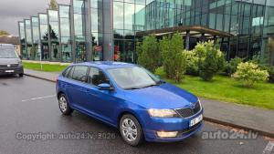 Blue Skoda Rapid 2016 in Tallinn, with an engine capacity of 1.40 L and mileage of 195 thousand km for 6000 €, photo 1 on AUTOMOTO.COM.LV