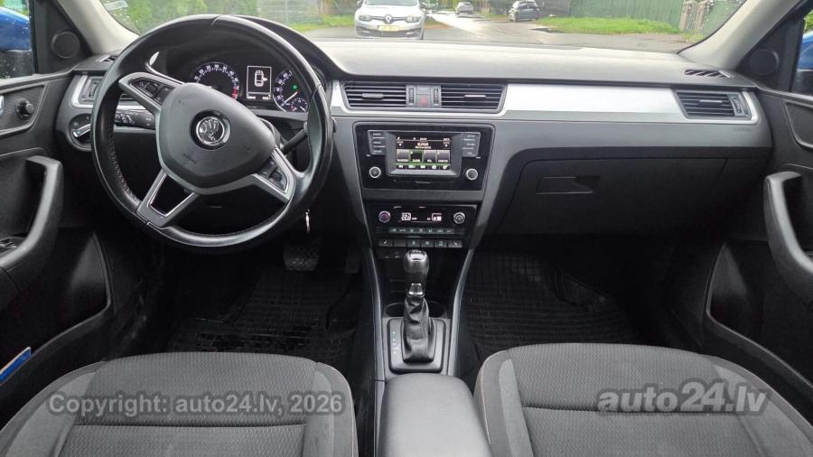 Blue Skoda Rapid 2016 in Tallinn, with an engine capacity of 1.40 L and mileage of 195 thousand km for 6000 €, photo 4 on AUTOMOTO.COM.LV
