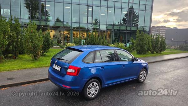 Blue Skoda Rapid 2016 in Tallinn, with an engine capacity of 1.40 L and mileage of 195 thousand km for 6000 €, photo 6 on AUTOMOTO.COM.LV