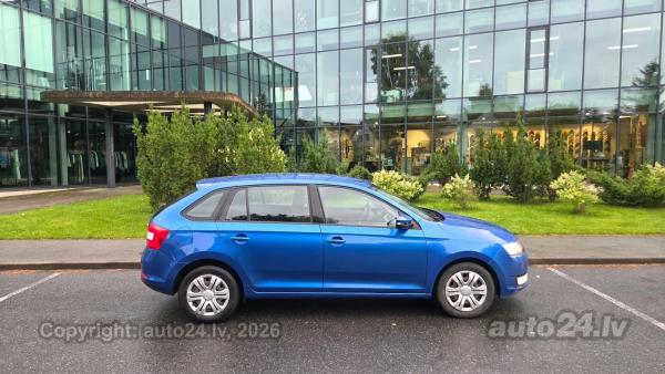 Blue Skoda Rapid 2016 in Tallinn, with an engine capacity of 1.40 L and mileage of 195 thousand km for 6000 €, photo 11 on AUTOMOTO.COM.LV