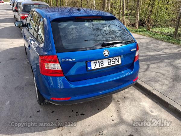 Blue Skoda Rapid 2017 in Rapla, with an engine capacity of 1.20 L and mileage of 126 thousand km for 6000 €, photo 4 on AUTOMOTO.COM.LV