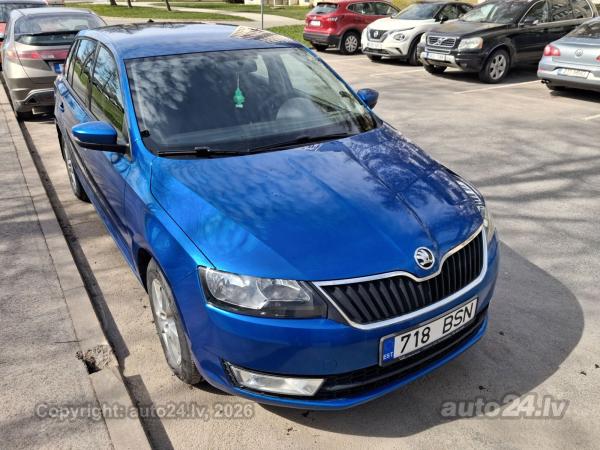 Blue Skoda Rapid 2017 in Rapla, with an engine capacity of 1.20 L and mileage of 126 thousand km for 6000 €, photo 6 on AUTOMOTO.COM.LV