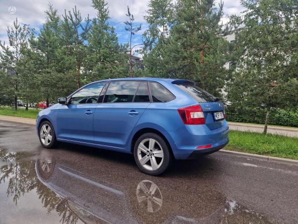 Синий Шкода Рапид 2017 в Вильнюс, объемом двигателя 1.20 л и пробегом 170 тыс. км за 7250 €, фото 4 на AUTOMOTO.COM.LV