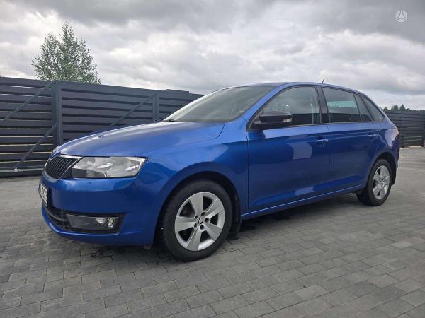 Zils Skoda Rapid 2017 Viļņa, ar dzinēja tilpumu 1.20 L un nobraukumu 98 tūkst. km par 6350 €, foto 3 vietnē AUTOMOTO.COM.LV