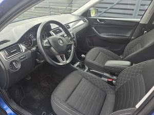 Blue Skoda Rapid 2017 in Vilnius, with an engine capacity of 1.20 L and mileage of 98 thousand km for 6350 €, photo 9 on AUTOMOTO.COM.LV