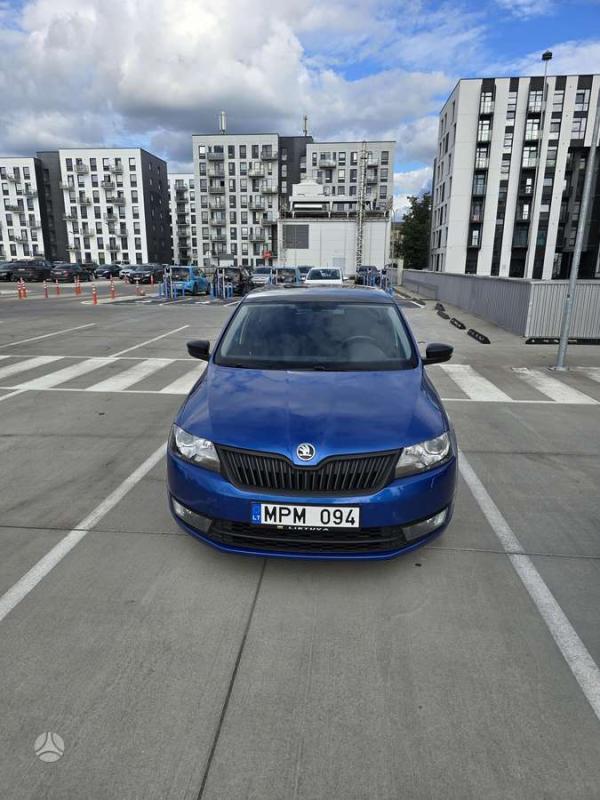 Zils Skoda Rapid 2017 Viļņa, ar dzinēja tilpumu 1.40 L un nobraukumu 295 tūkst. km par 7500 €, foto 1 vietnē AUTOMOTO.COM.LV