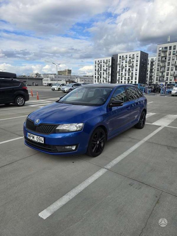 Zils Skoda Rapid 2017 Viļņa, ar dzinēja tilpumu 1.40 L un nobraukumu 295 tūkst. km par 7500 €, foto 3 vietnē AUTOMOTO.COM.LV
