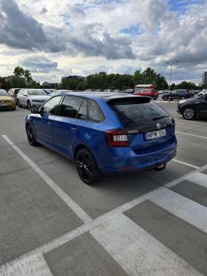 Blue Skoda Rapid 2017 in Vilnius, with an engine capacity of 1.40 L and mileage of 295 thousand km for 7500 €, photo 7 on AUTOMOTO.COM.LV