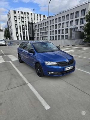 Blue Skoda Rapid 2017 in Vilnius, with an engine capacity of 1.40 L and mileage of 295 thousand km for 7500 €, photo 8 on AUTOMOTO.COM.LV