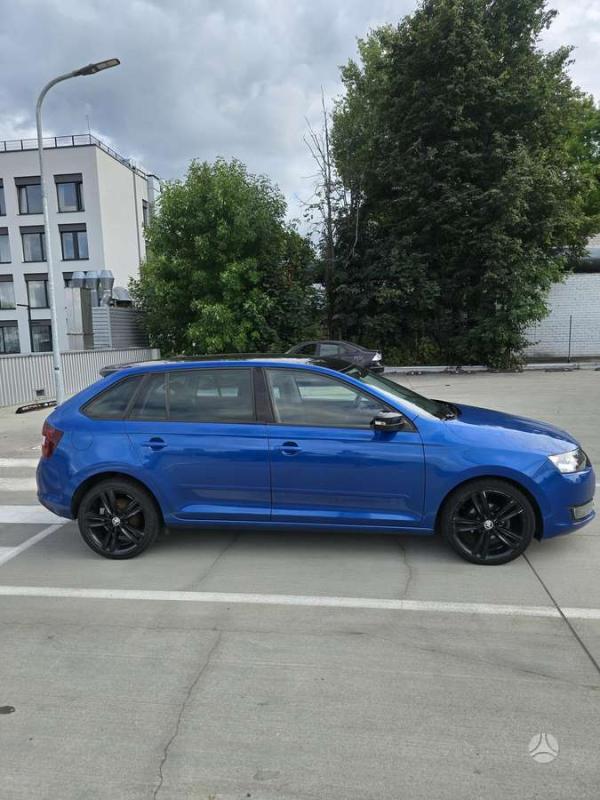 Zils Skoda Rapid 2017 Viļņa, ar dzinēja tilpumu 1.40 L un nobraukumu 295 tūkst. km par 7500 €, foto 9 vietnē AUTOMOTO.COM.LV