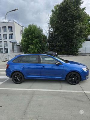 Blue Skoda Rapid 2017 in Vilnius, with an engine capacity of 1.40 L and mileage of 295 thousand km for 7500 €, photo 9 on AUTOMOTO.COM.LV