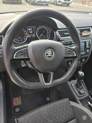Blue Skoda Rapid 2017 in Vilnius, with an engine capacity of 1.40 L and mileage of 295 thousand km for 7500 €, photo 10 on AUTOMOTO.COM.LV