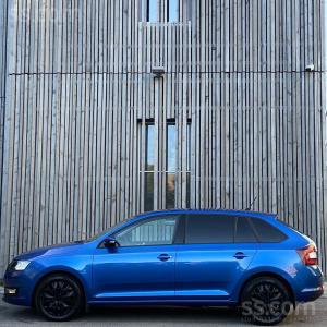 Blue Skoda Rapid 2018 in Jelgava, with an engine capacity of 1.40 L and mileage of 159 thousand km for 5000 €, photo 5 on AUTOMOTO.COM.LV