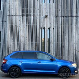 Blue Skoda Rapid 2018 in Jelgava, with an engine capacity of 1.40 L and mileage of 159 thousand km for 5000 €, photo 6 on AUTOMOTO.COM.LV